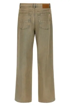 Amiri Belt Loop Denim Trousers - Gray