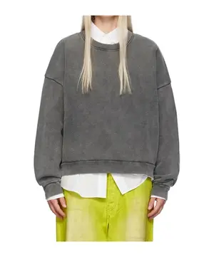 Acne Studios Logo Patch Crewneck Sweatshirt