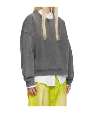 Acne Studios Logo Patch Crewneck Sweatshirt