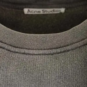 Acne Studios Logo Patch Crewneck Sweatshirt