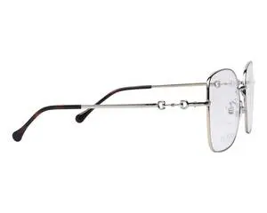 Gucci Square Frame Eyeglasses - White