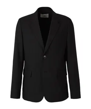 Ami Gabardine Blazer - Black