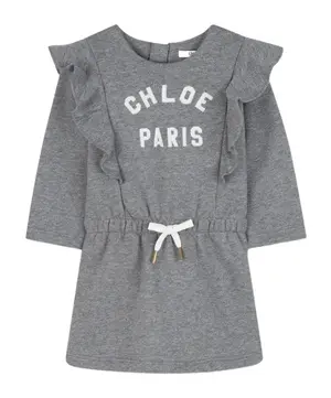 Chloé Logo Print Dress