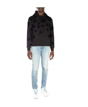 Alexander McQueen Printed Hooded Sweater