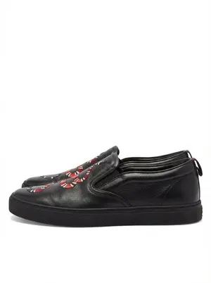 Gucci Printed Casual Slip-on Sneakers