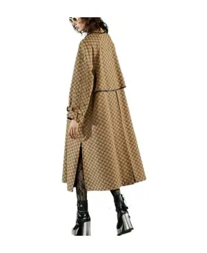 Gucci Reversible Gg Plaid Coat