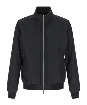 MOORER Bomber Jacket - Black