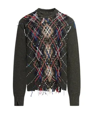 MAISON MARGIELA Diamond Cut-out Knit Sweater