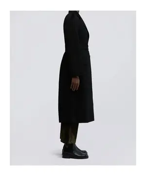 Aspesi Belted Long Sleeve Coat