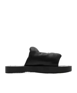 Burberry Embossed Slab Slip-on Slides