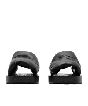 Burberry Embossed Slab Slip-on Slides