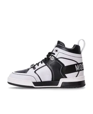 Moschino High Top Logo Sneakers