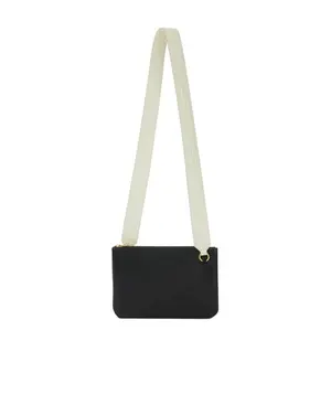 JIL SANDER Link Lg Crossbody Bag - Black