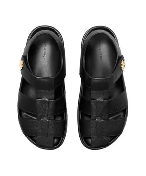 Tory Burch Kira Sport Fisherman Sandals - Black