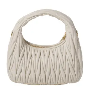 Miu Miu Matelassé Zipped Handbag