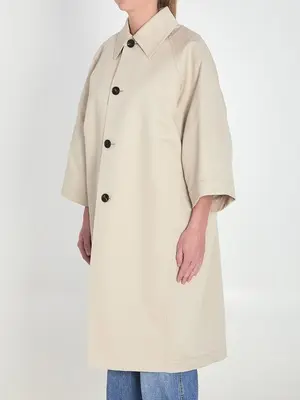 Bottega Veneta Loose Fit Coat - No