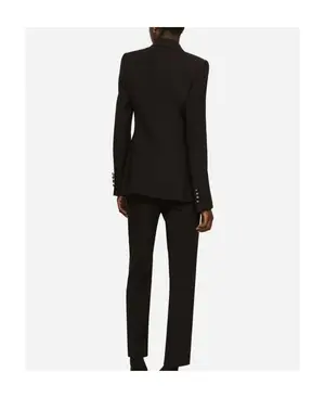 Dolce & Gabbana Dg Button Satin Tuxedo Jacket