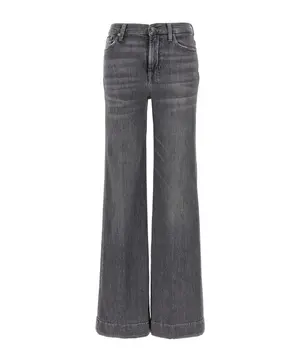 7 For All Mankind Mid-rise Flared Jeans