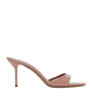 Paris Texas Lidia Stiletto Heel Mules - Nude