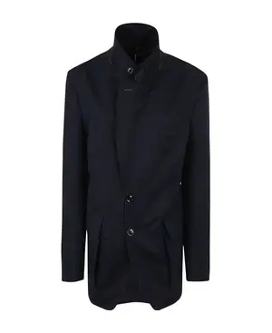 TOM FORD Zip-up Long-sleeved Blazer - Black