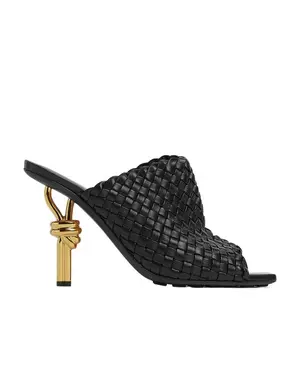 Bottega Veneta Knot Mules - Black