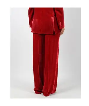 P.a.r.o.s.h Straight-leg Velvet Pants