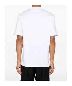Brunello Cucinelli Logo Printed Crewneck T-shirt