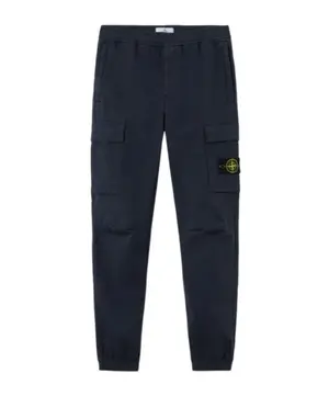 Men's Stone Island Blue Pants