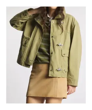 FAY Toggle Fastening Jacket
