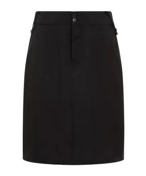 Saint Laurent Button Detailed Pencil Skirt