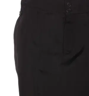 Saint Laurent Button Detailed Pencil Skirt