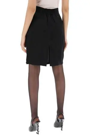 Saint Laurent Button Detailed Pencil Skirt