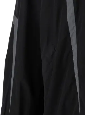 Balenciaga Hooded Zip-up Track Jacket - Black