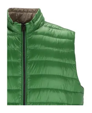Herno Quilted Sleeveless Vest - Green