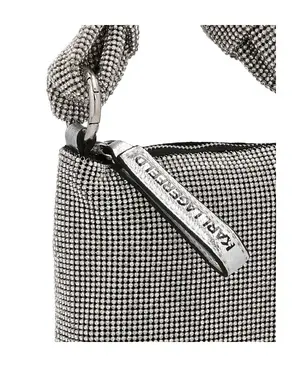 Karl Lagerfeld K/evening Knotted Top Handle Bag