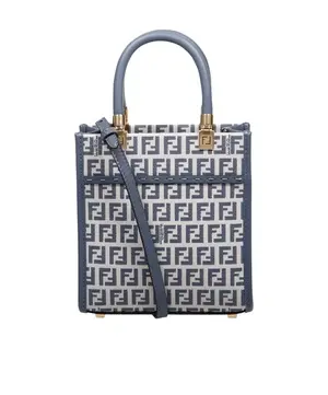 Fendi Ff Jacquard Tote Bag