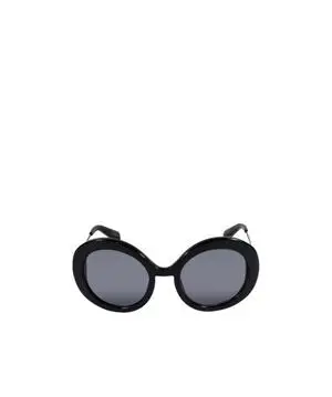Yohji Yamamoto Round Frame Sunglasses - Gray
