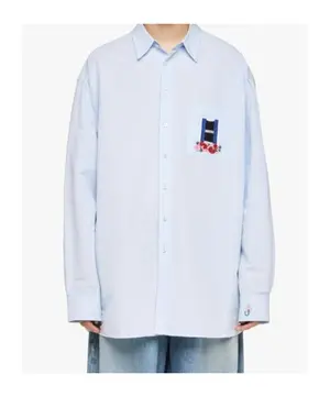 J.W.ANDERSON Jw Anderson Window' Embroidered Shirt