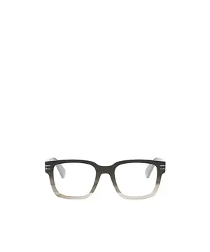 BVLGARI Rectangular Frame Eyeglasses - Black