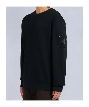 Moose Knuckles Crewneck Sweatshirt - Black