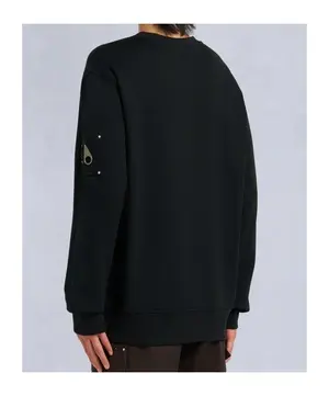 Moose Knuckles Crewneck Sweatshirt - Black