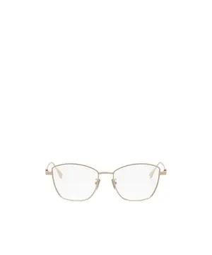 Fendi Irregular Frame Eyeglasses - White