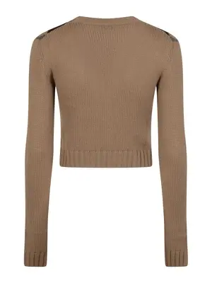 Prada Argyle Crewneck Jumper
