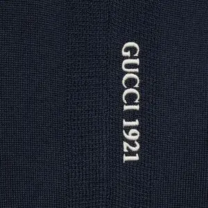 Gucci Embroidered Roll Neck Jumper