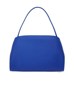 FERRAGAMO Hug Soft Shoulder Bag - Klein/midnight Blue