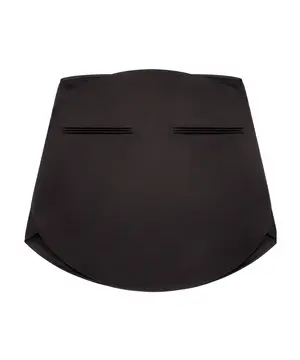 COURREGES Satin Mini Skirt