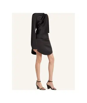 COURREGES Satin Mini Skirt