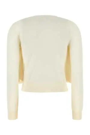 Loewe Wool Cardigan With Crossword Embroidery