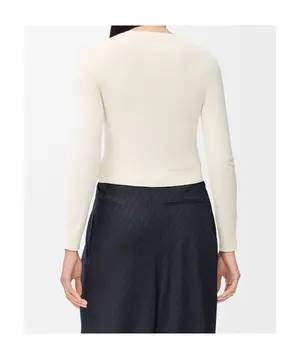 Loewe Wool Cardigan With Crossword Embroidery