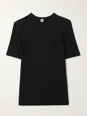 TOTEME Ribbed Cotton T-shirt